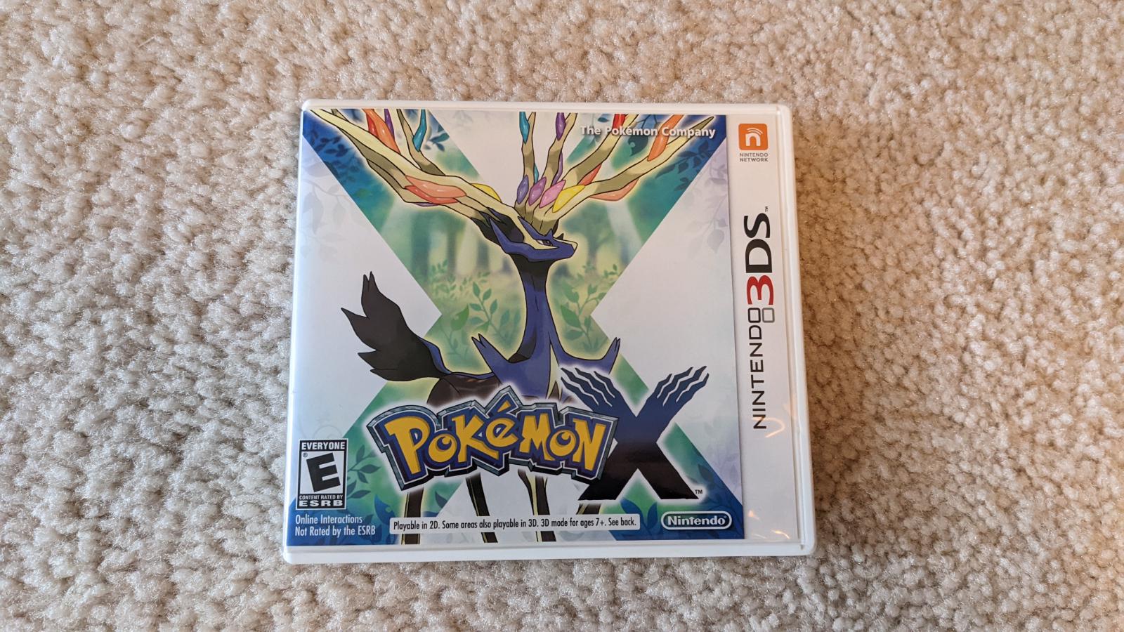 Pokemon X | Item, Box, and Manual | Nintendo 3DS
