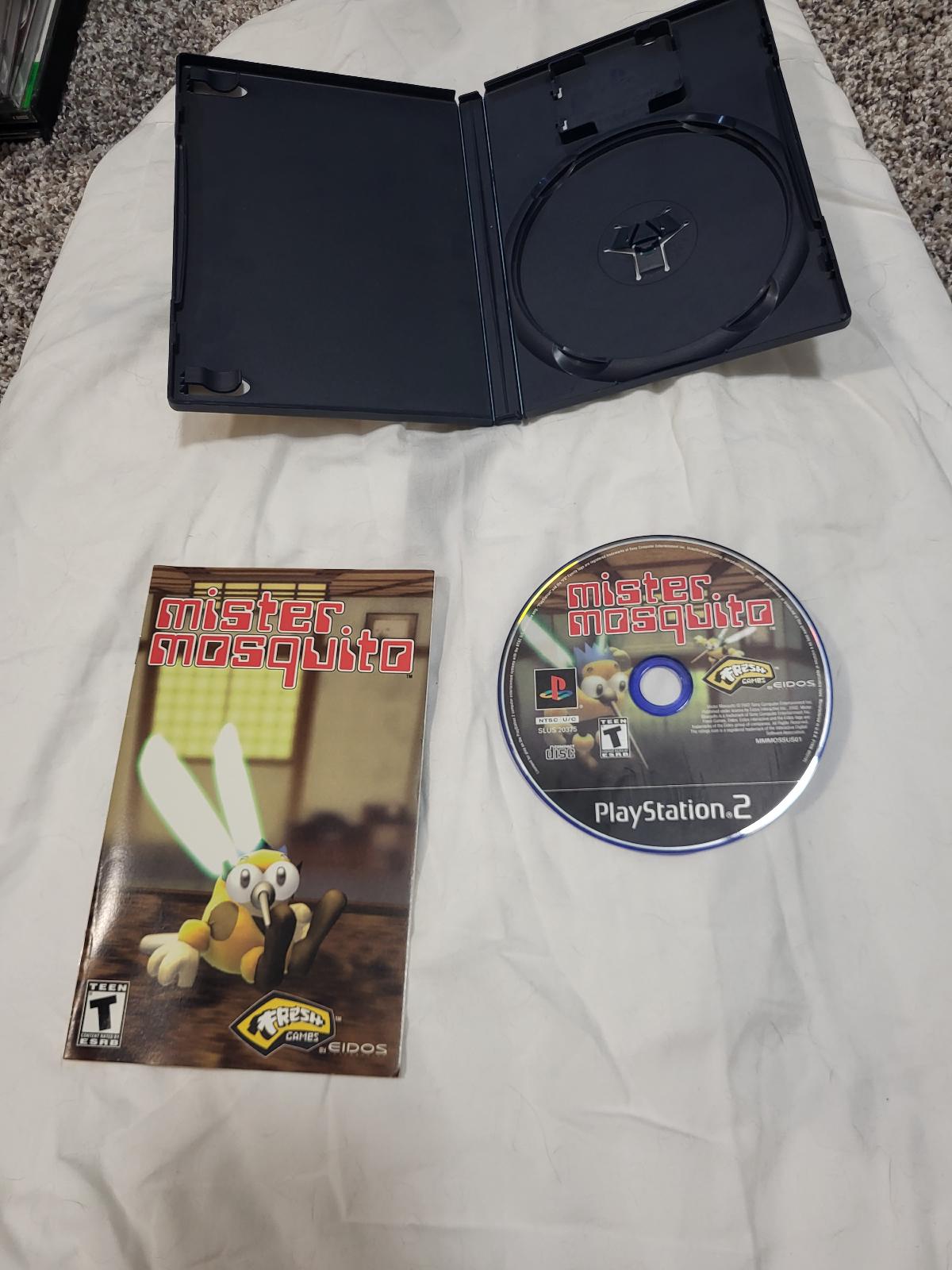 Mister Mosquito | Item, Box, and Manual | Playstation 2