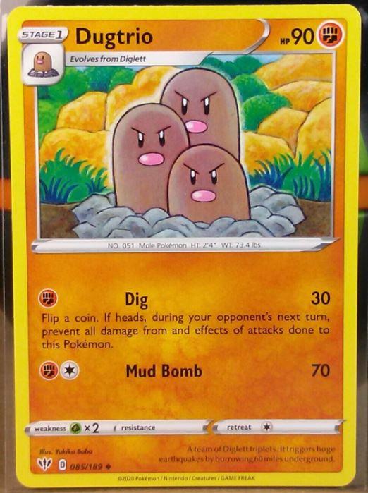 Dugtrio #85 Prices | Pokemon Darkness Ablaze | Pokemon Cards