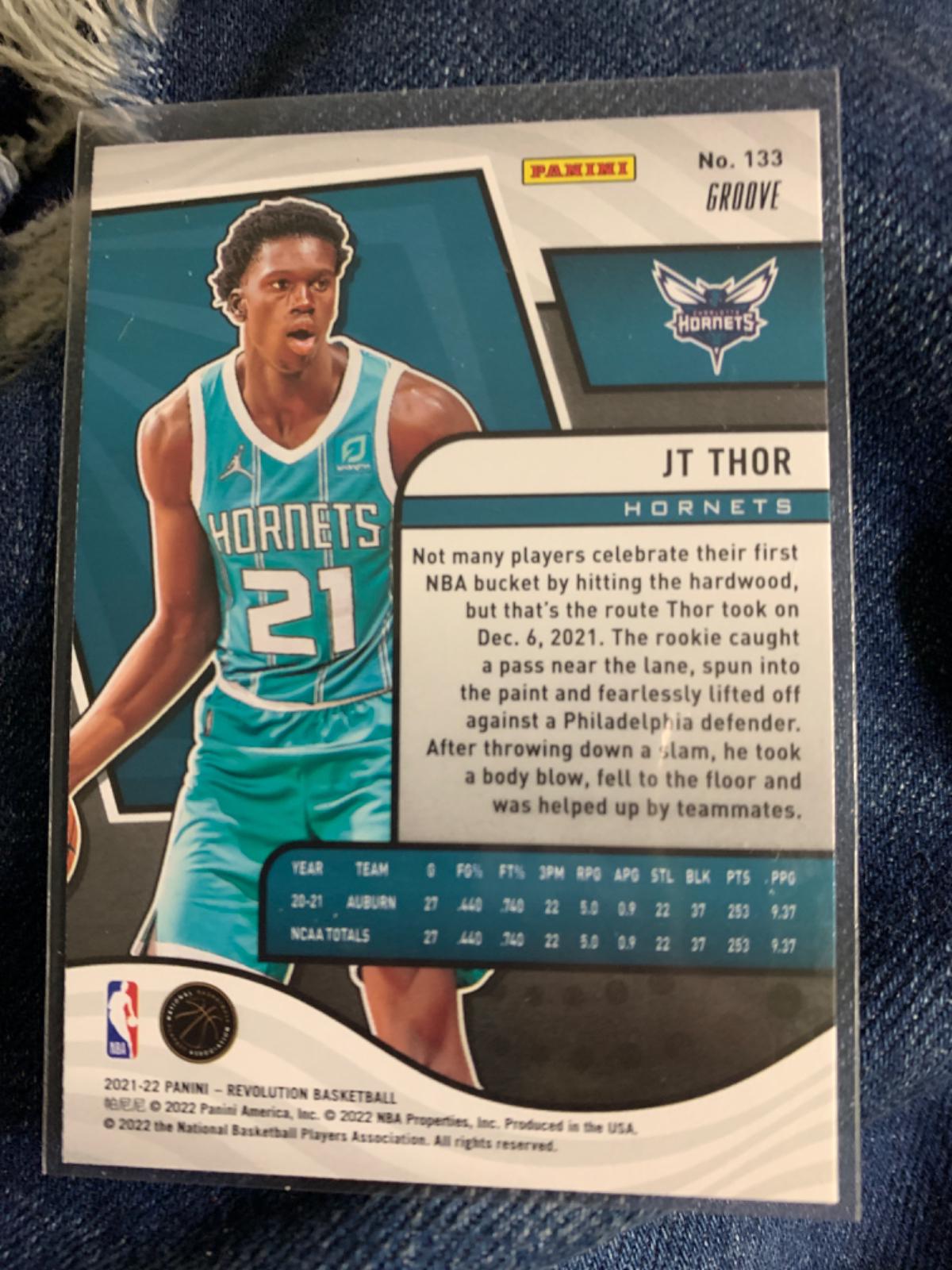 JT Thor [Groove] #133 Prices | 2021 Panini Revolution | Basketball Cards