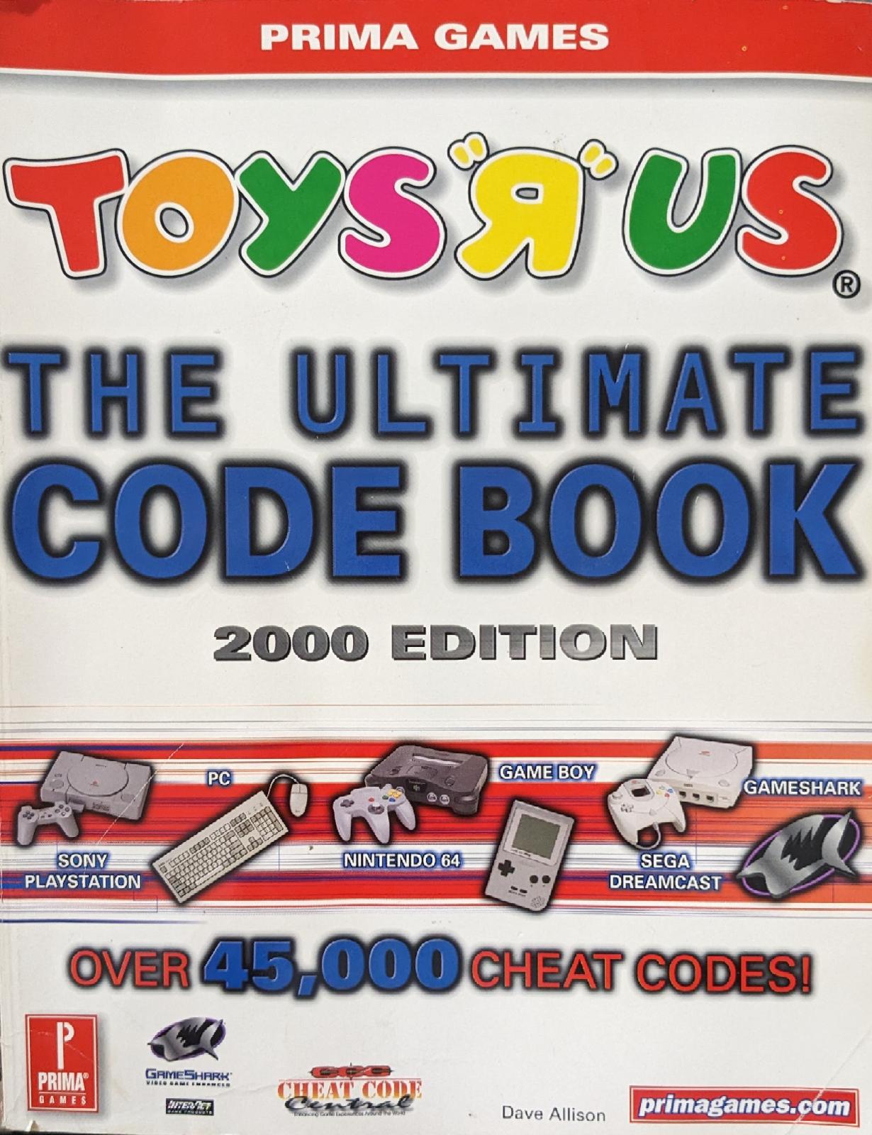 Ultimate Code Book 2000 Edition [Toys R Us] Prices Strategy Guide ...