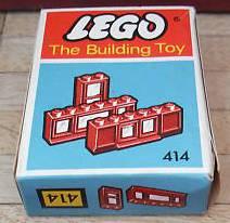 Windows Parts Pack [Red] #414 LEGO Set Prices | New, Boxed, Loose Values