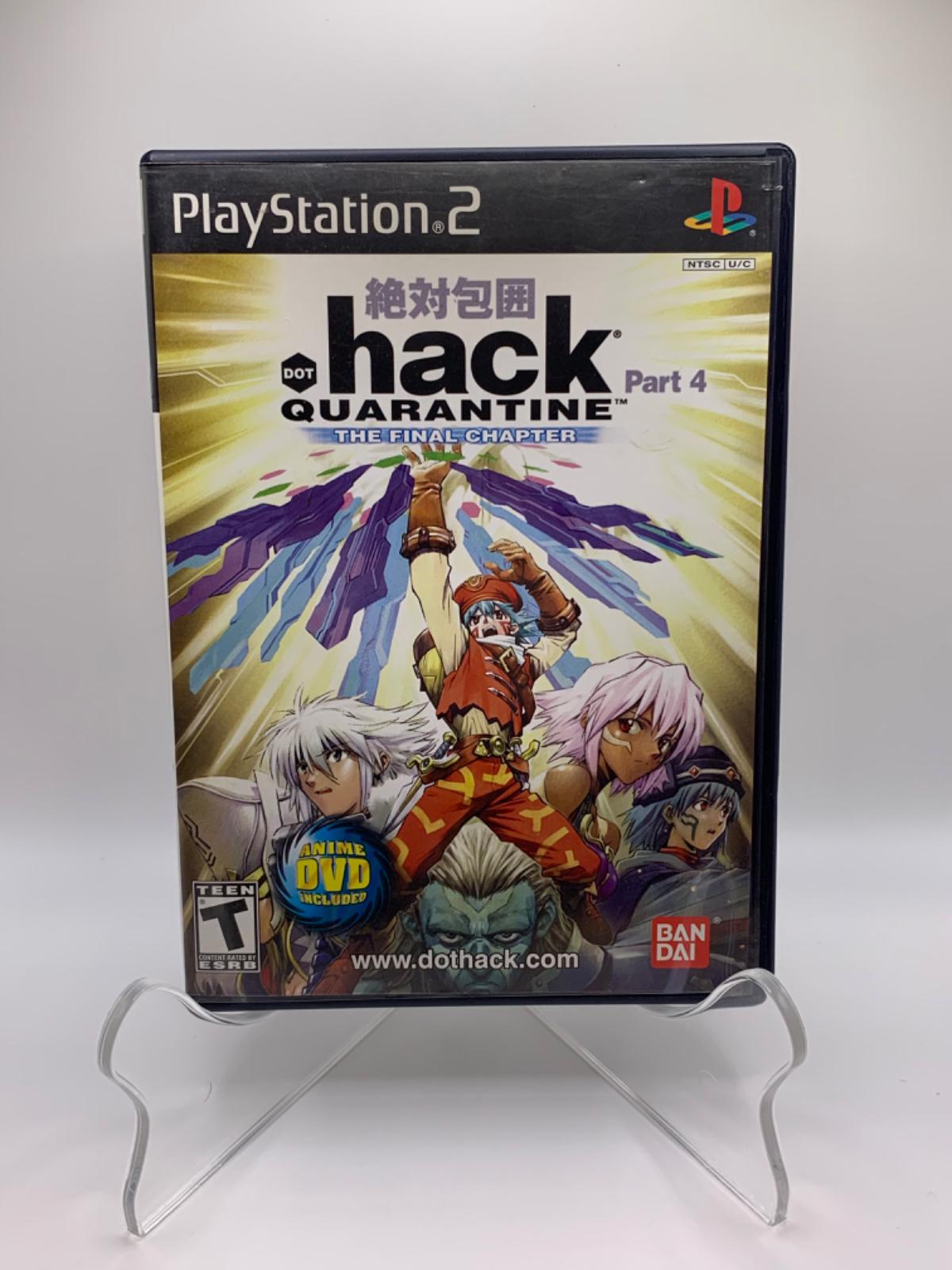 .hack Quarantine | Item, Box, and Manual | Playstation 2