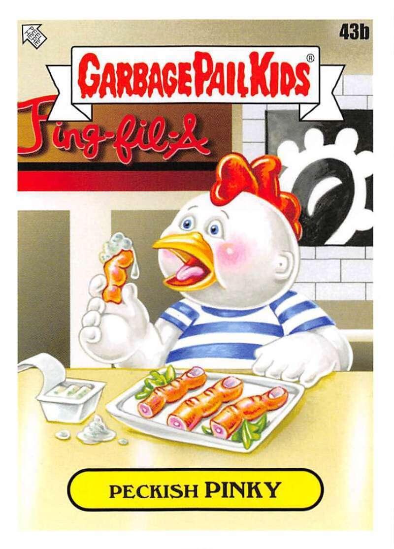 Peckish PINKY #43b Prices | Garbage Pail Kids Food Fight | GPK Cards
