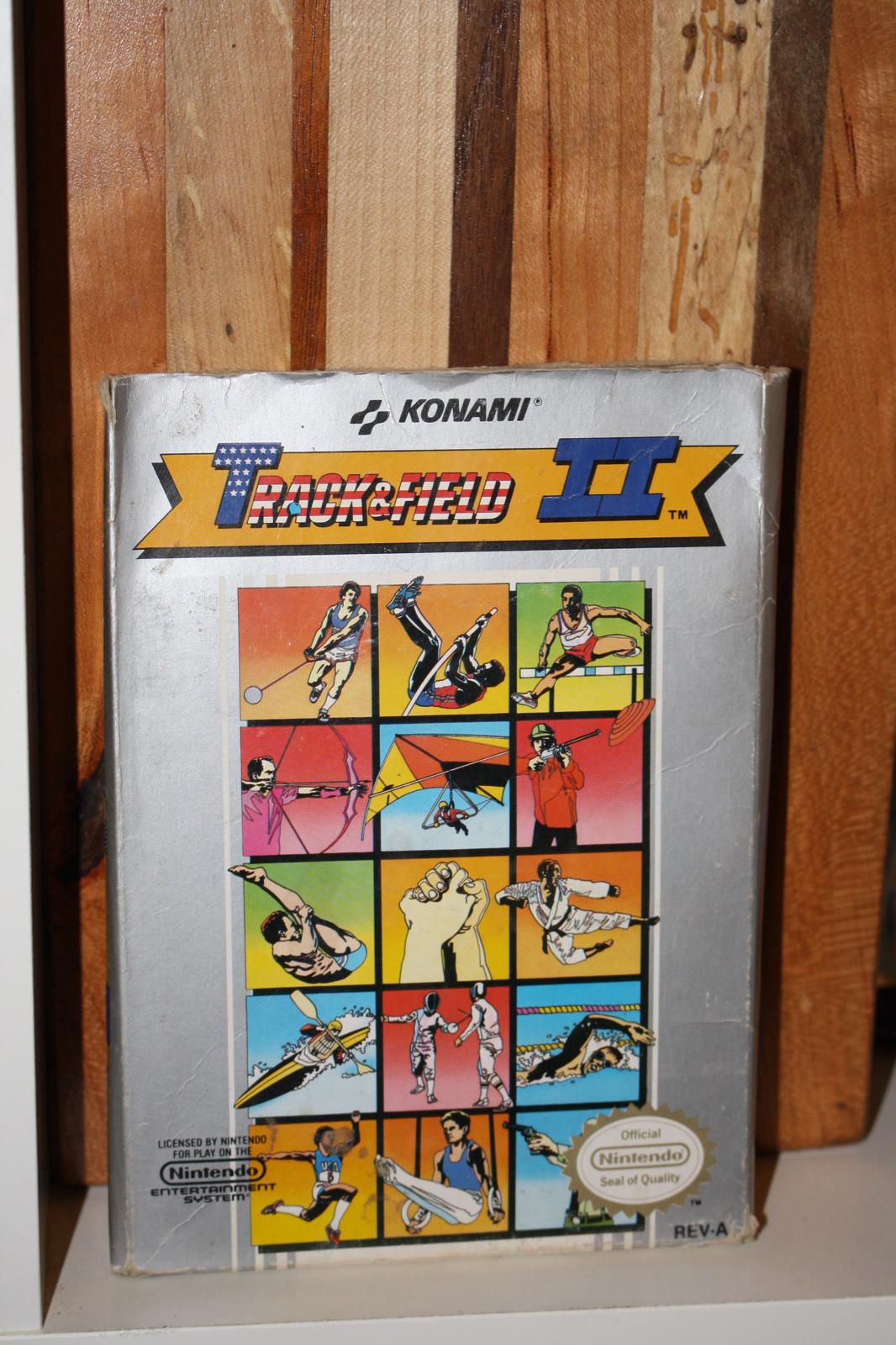 Track and Field II | Item and Box only | NES