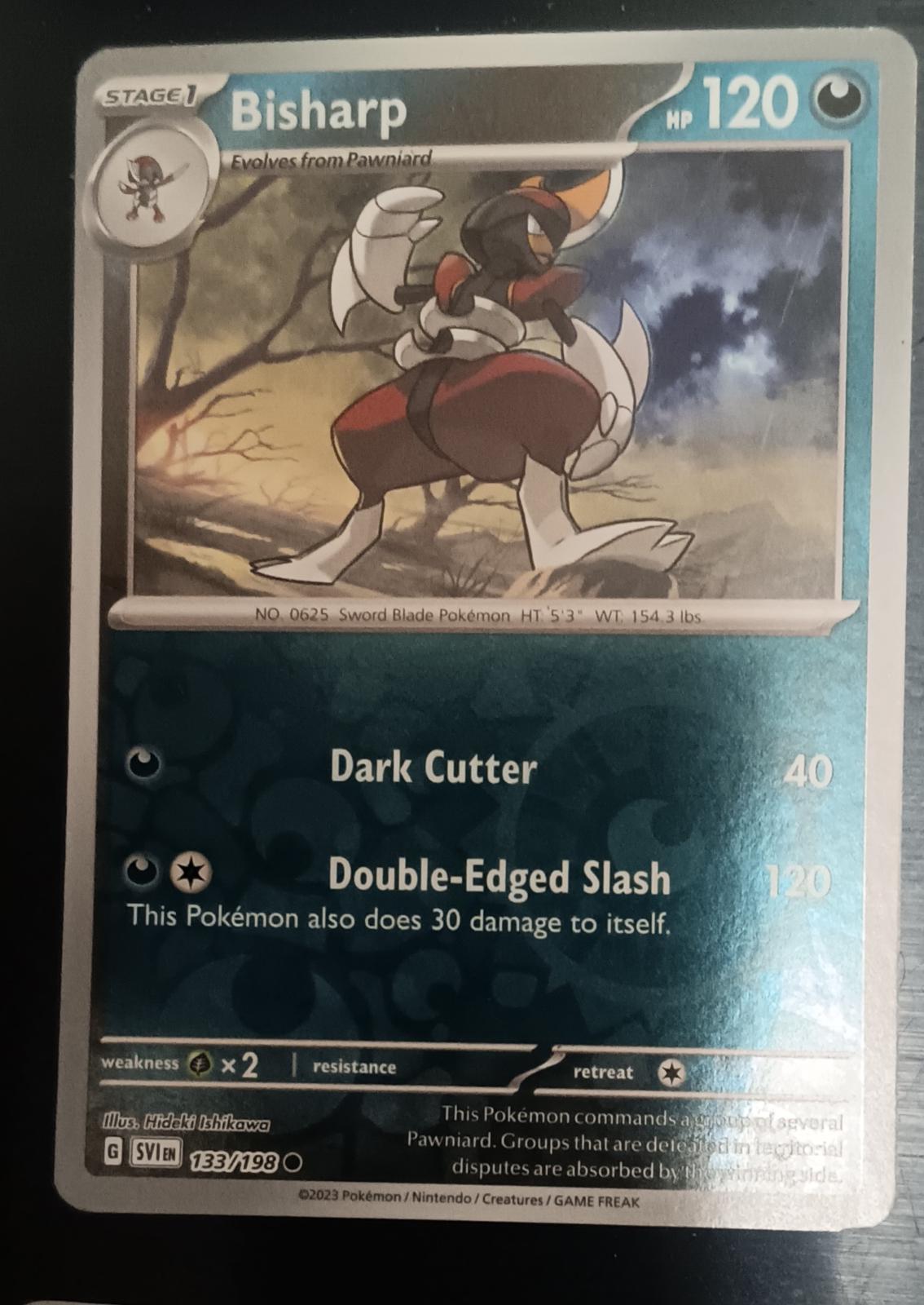 Bisharp [Reverse Holo] #133 Prices | Pokemon Scarlet & Violet | Pokemon ...