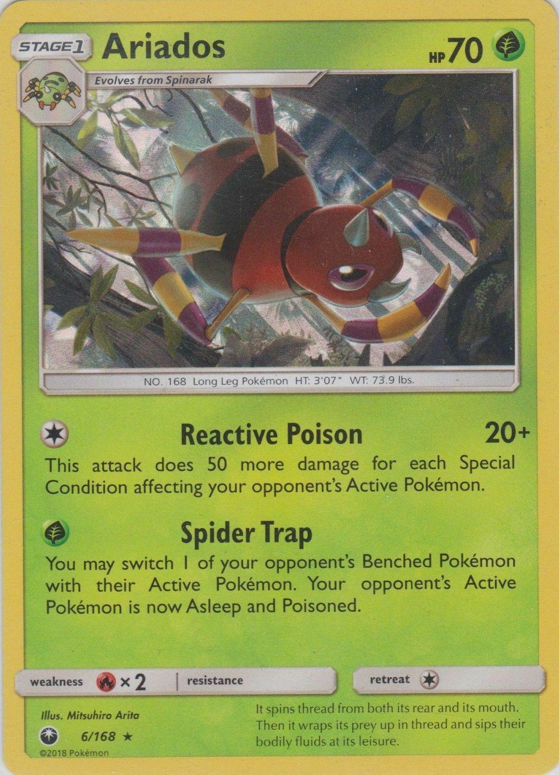 Ariados #6 Prices | Pokemon Celestial Storm | Pokemon Cards