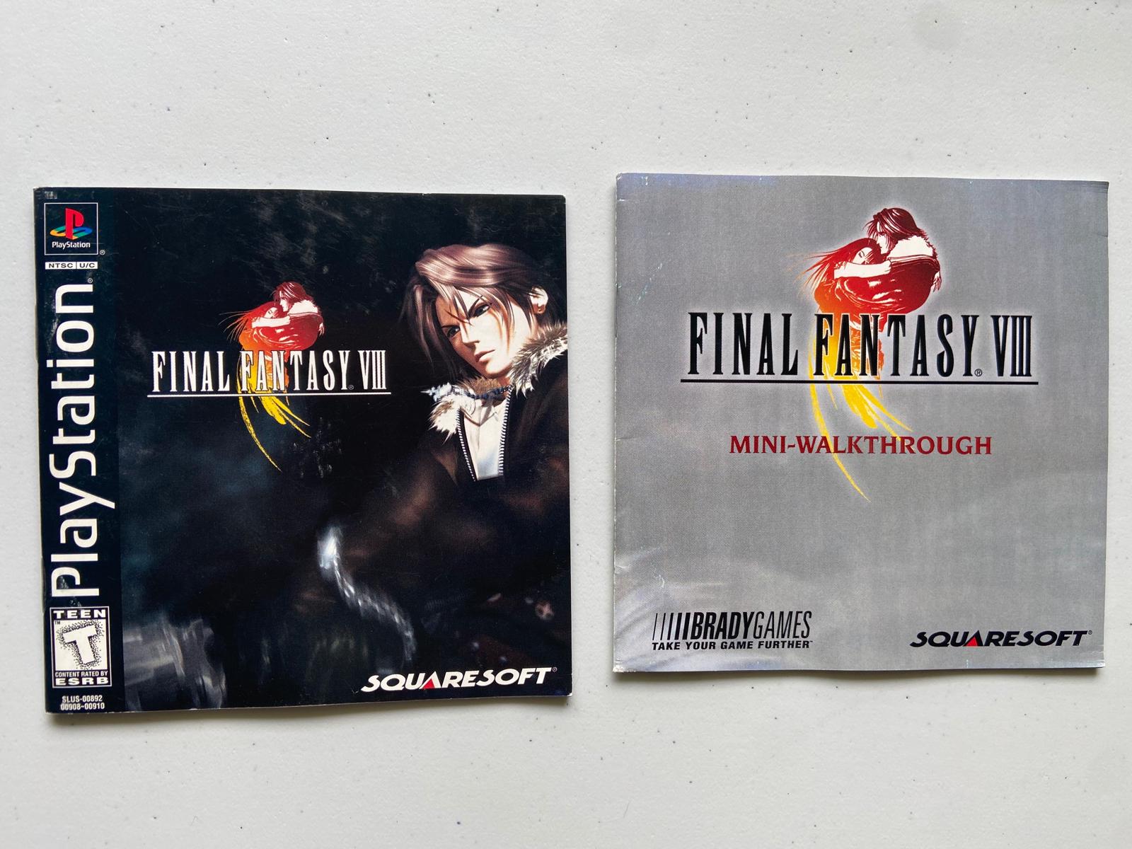 Final Fantasy VIII | Item, Box, and Manual | Playstation