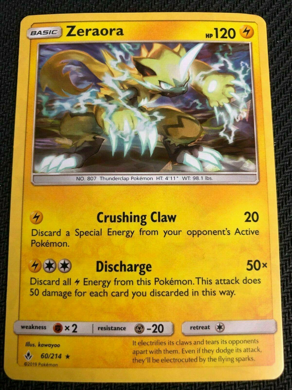 Zeraora #60 Prices | Pokemon Unbroken Bonds | Pokemon Cards