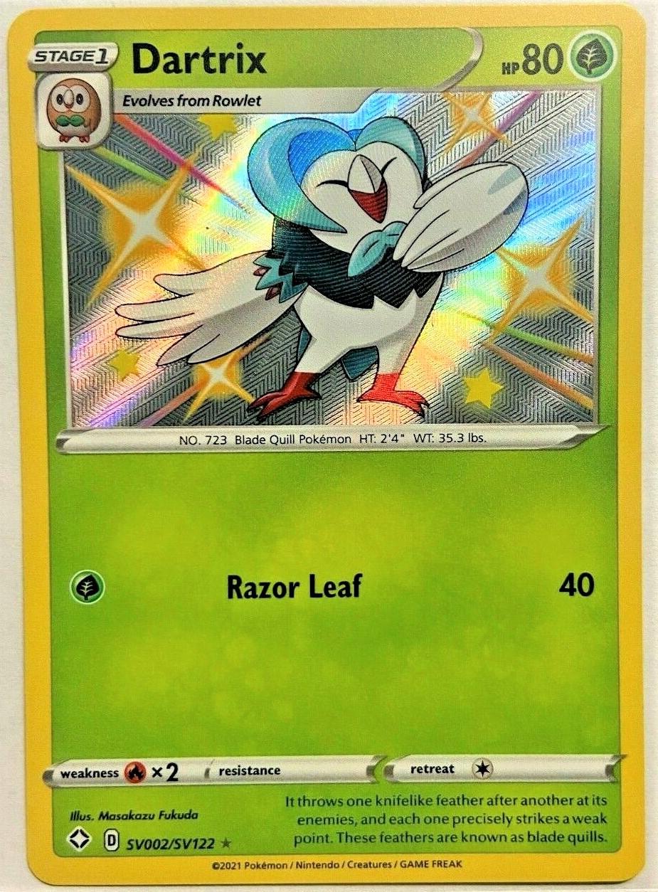 Dartrix #SV002 Prices | Pokemon Shining Fates | Pokemon Cards