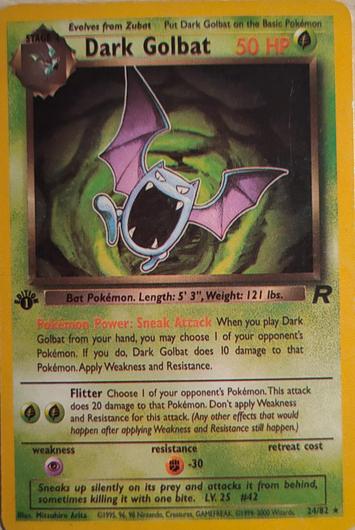 Dark Golbat [1st Edition] | Ungraded | Pokemon Team Rocket