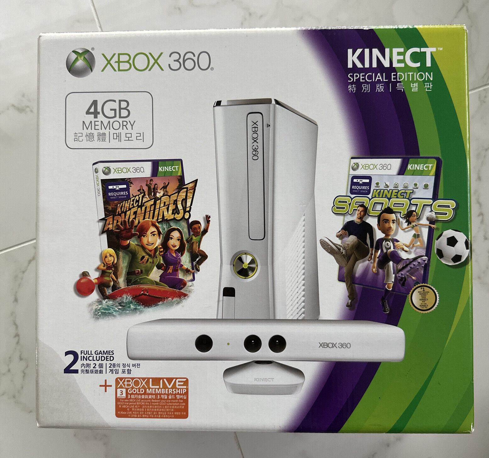 Xbox 360 250GB Kinect Special Edition Kinect Adventure and Sports ...