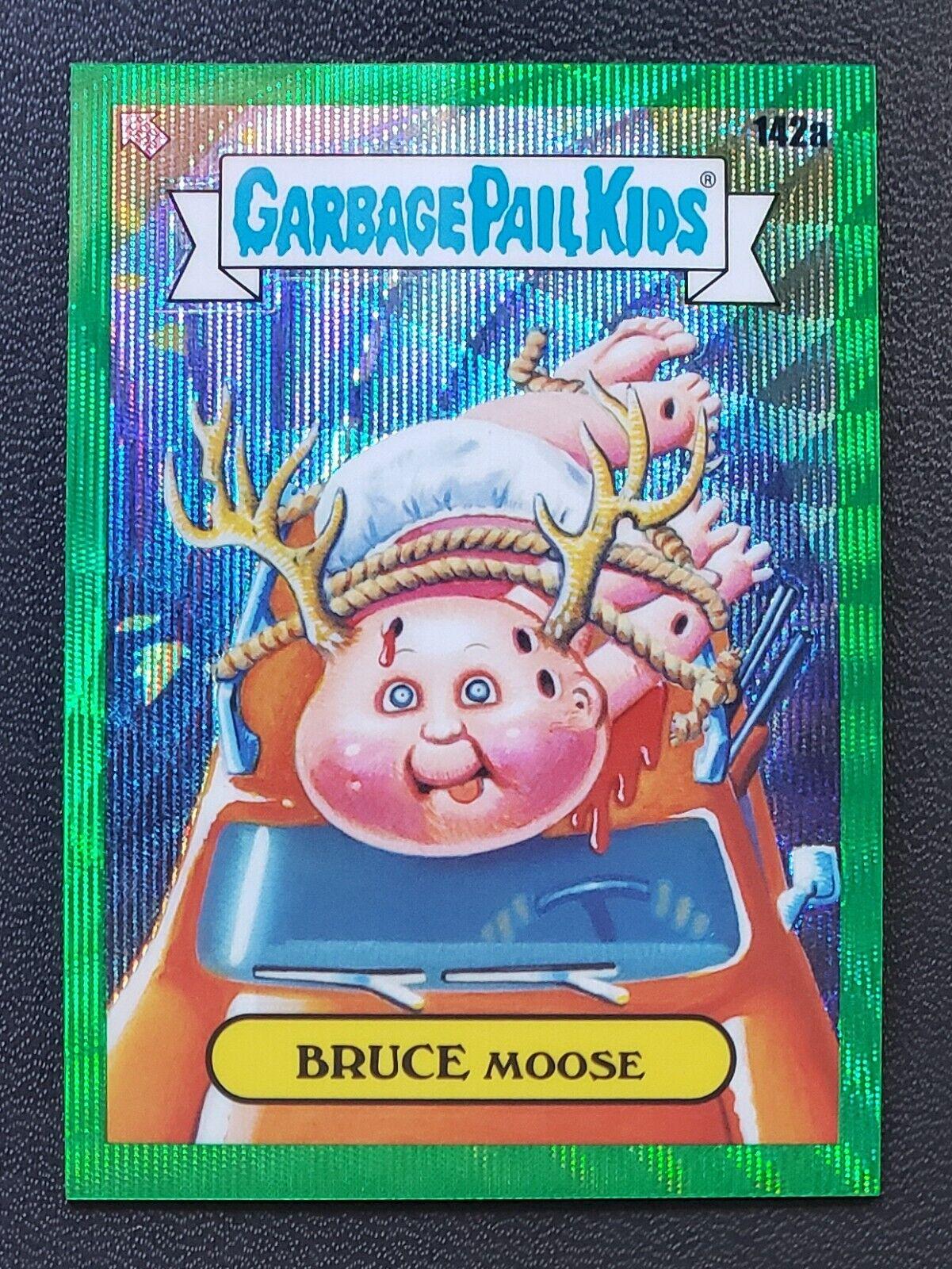 BRUCE MOOSE [Green Wave] #142a Prices | 2021 Garbage Pail Kids Chrome ...