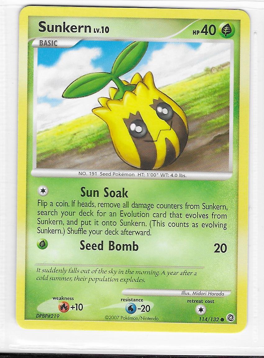 Sunkern #114 Prices | Pokemon Secret Wonders | Pokemon Cards