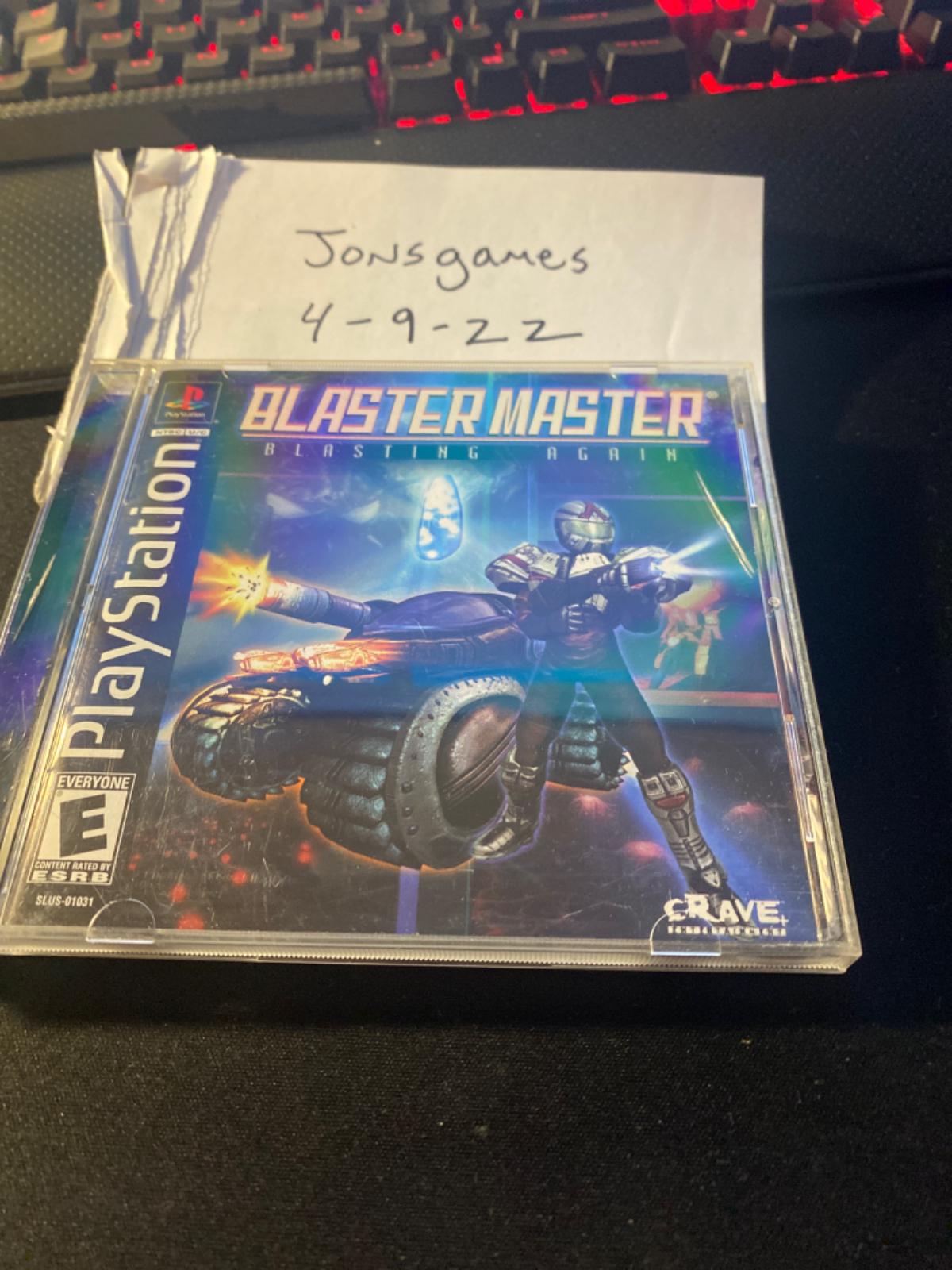 Blaster Master Blasting Again | Item, Box, and Manual | Playstation