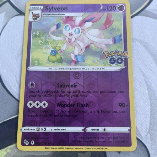 Sylveon [Reverse Holo] #35 Precios | Pokemon Go | Tarjetas de Pokemon
