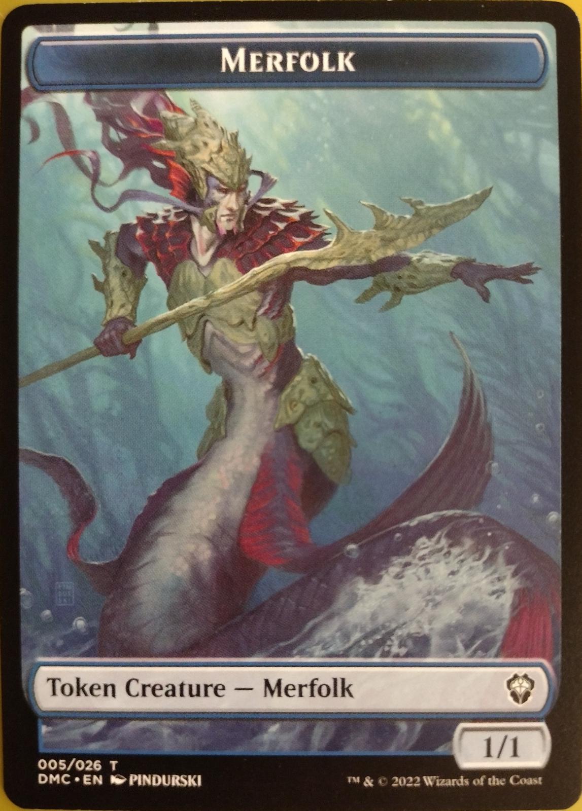 Merfolk [Token] #5 Prices | Magic Dominaria United | Magic Cards