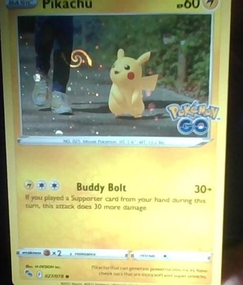 Pikachu [Swirl] #27 Prices | Pokemon Go | Pokemon Cards