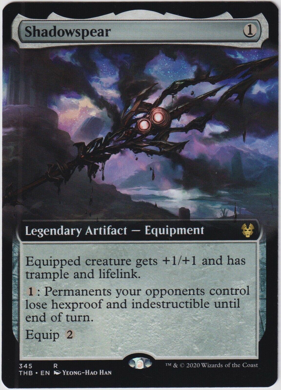 Shadowspear [Extended Art] Prices | Magic Theros Beyond Death | Magic Cards