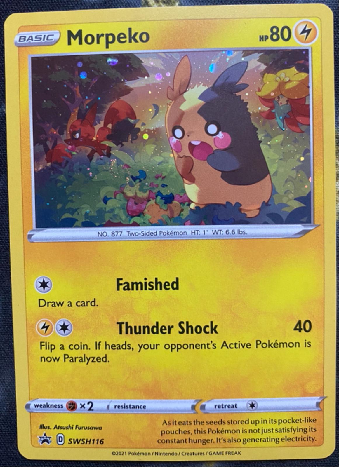 Morpeko #SWSH116 Prices | Pokemon Promo | Pokemon Cards