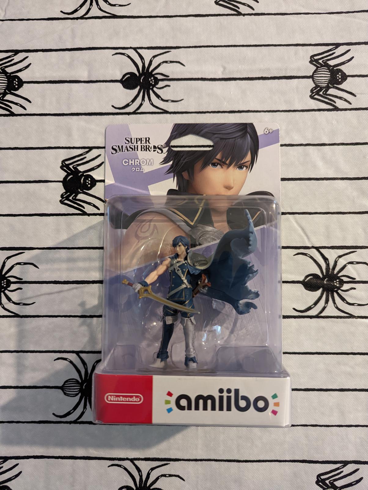Chrom [Super Smash Bros] | New Item, Box, and Manual | Amiibo