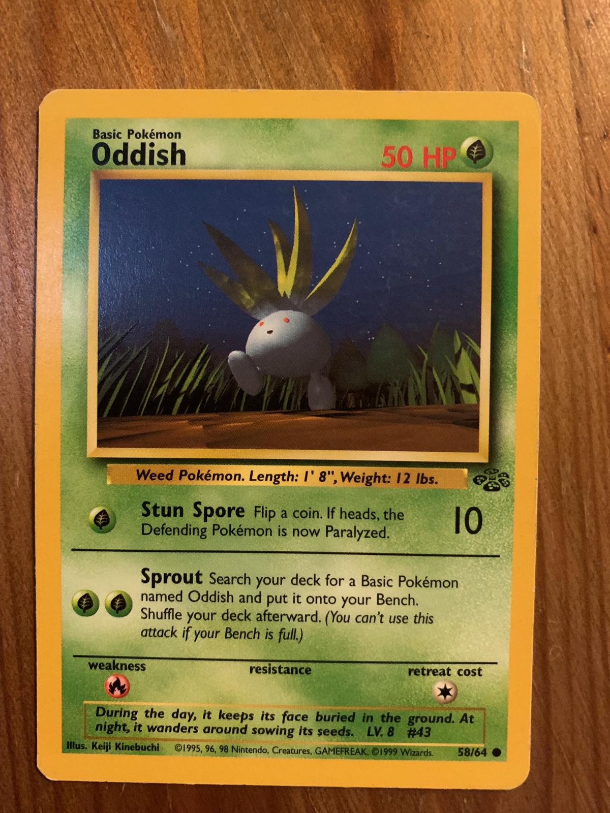 Oddish | Ungraded | Pokemon Jungle