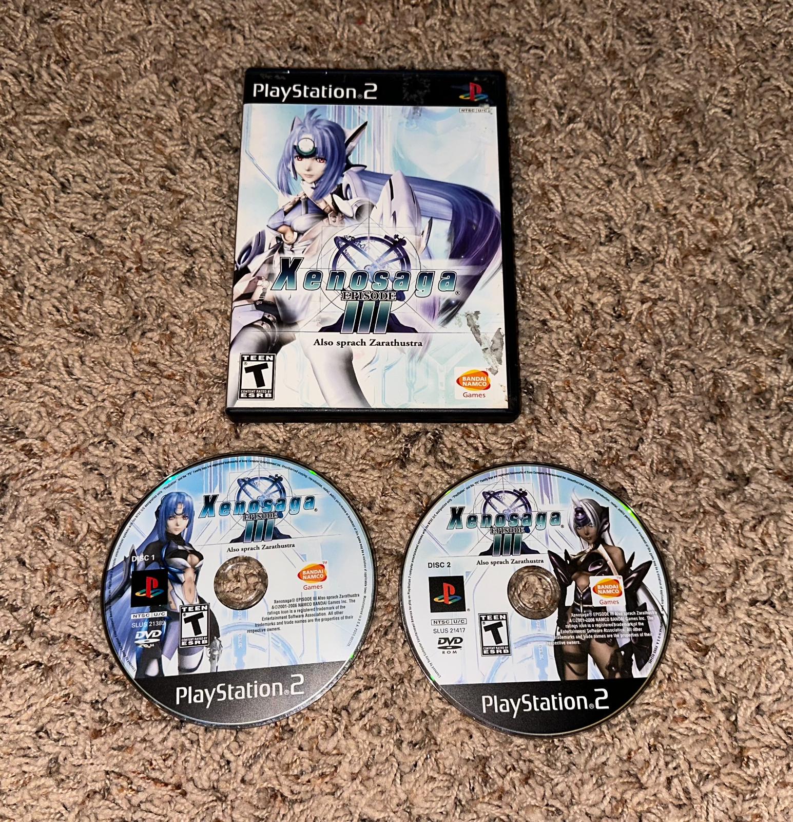 Xenosaga 3 | Item and Box only | Playstation 2
