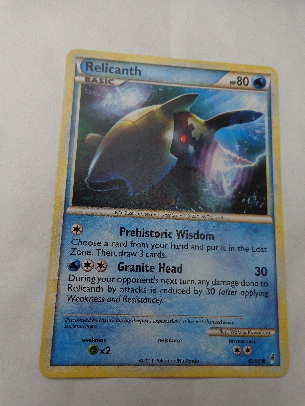 Relicanth #69 Prices | Pokemon Call of Legends | Pokemon Cards