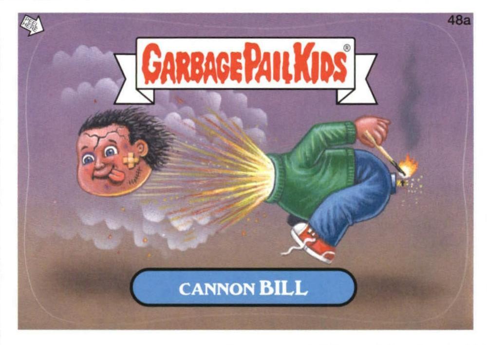 Cannon BILL #48a Prices | 2012 Garbage Pail Kids | GPK Cards