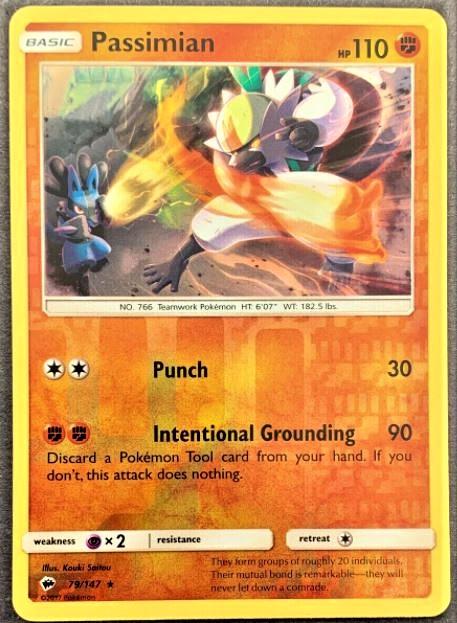 Passimian [Reverse Holo] #79 Prices | Pokemon Burning Shadows | Pokemon ...