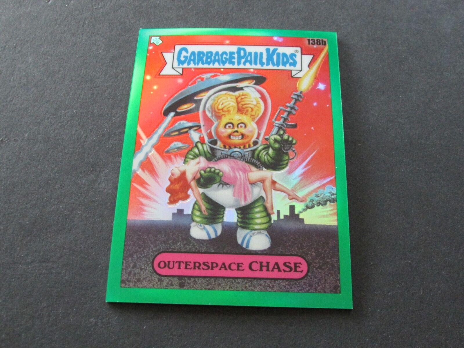 OUTERSPACE CHASE [Green] #138b Prices | 2021 Garbage Pail Kids Chrome ...