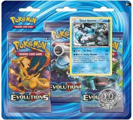 3 Pack Blister [Black Kyurem] Prices | Pokemon Evolutions | Pokemon Cards