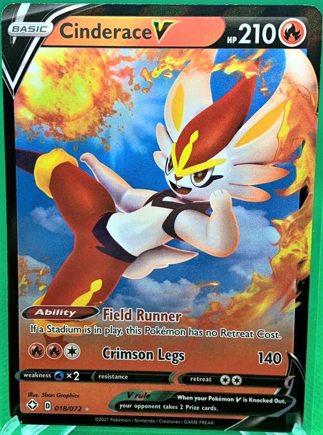 Cinderace V #18 Prices | Pokemon Shining Fates | Pokemon Cards