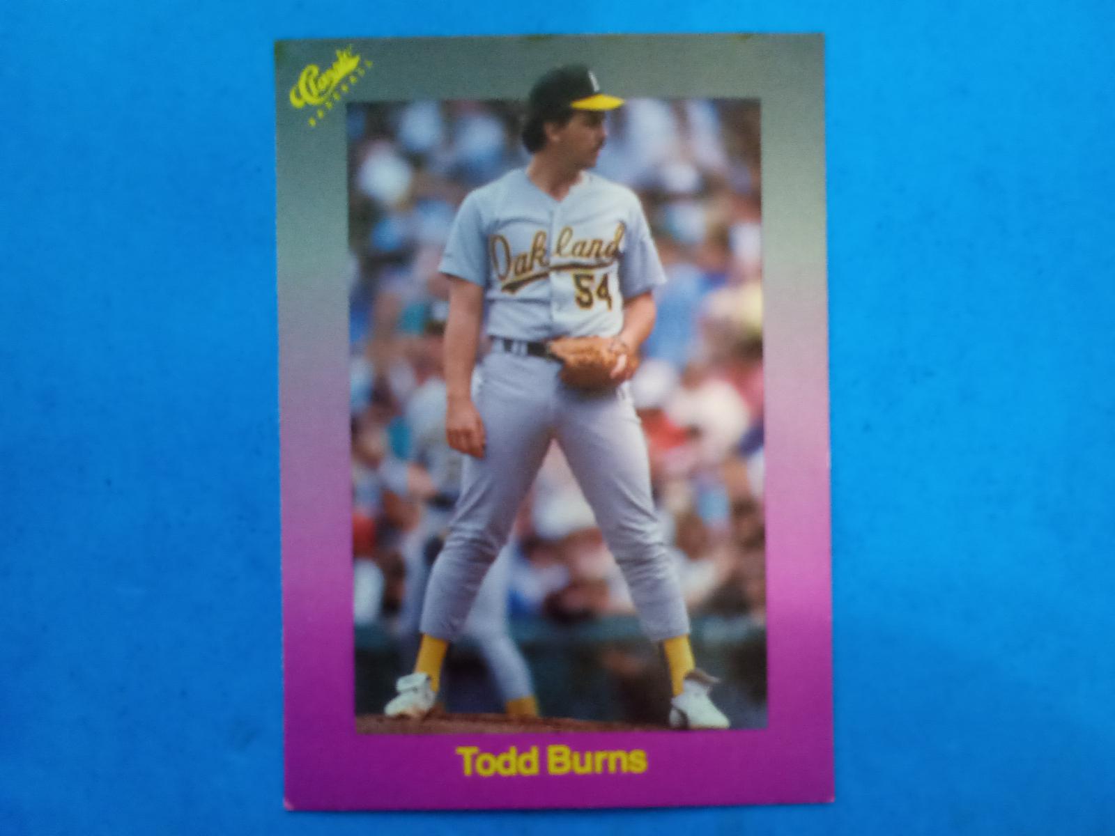 Todd Burns #171 Prices | 1989 Classic | Baseball Cards