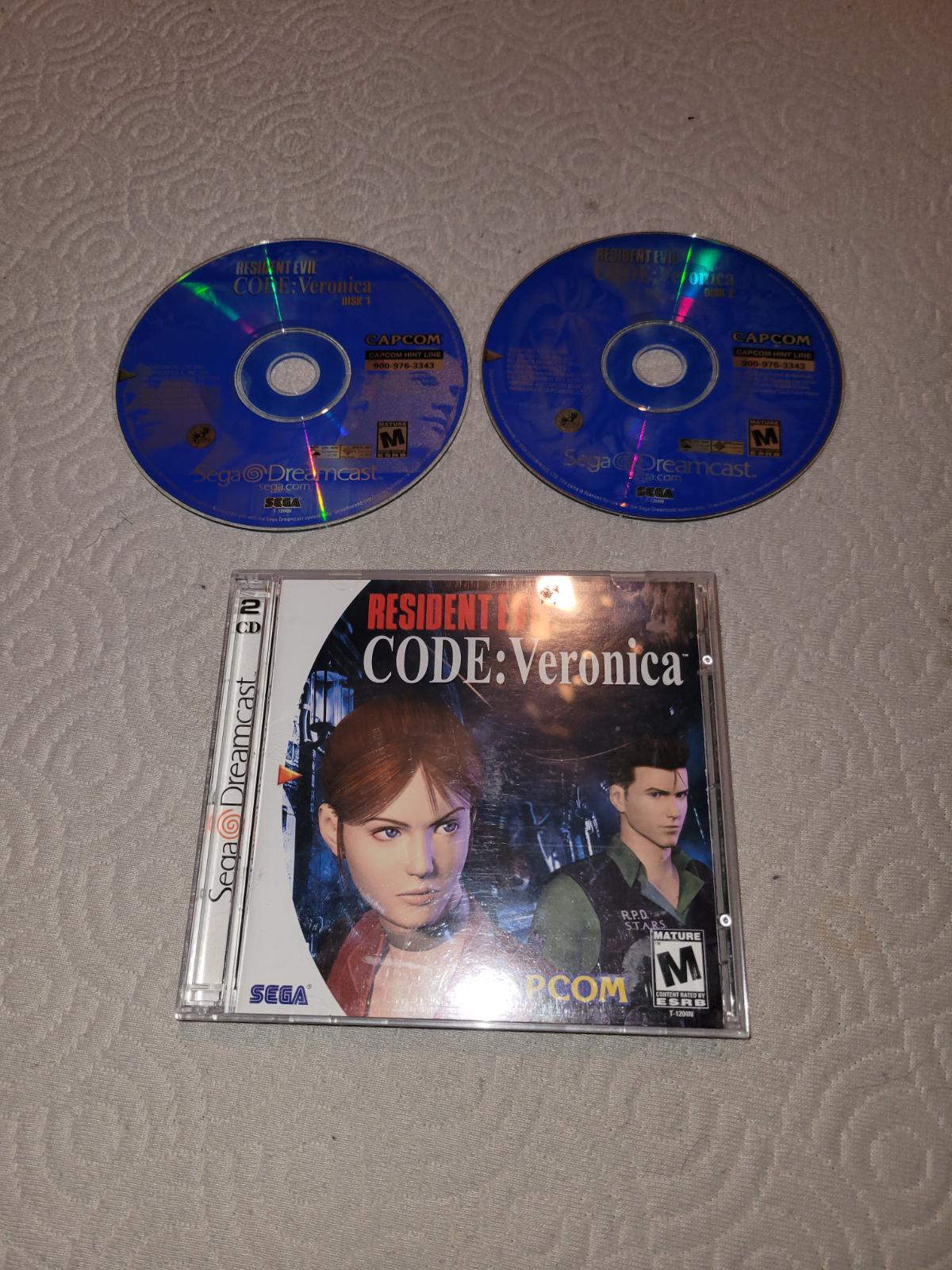 Resident Evil CODE Veronica | Item, Box, and Manual | Sega Dreamcast
