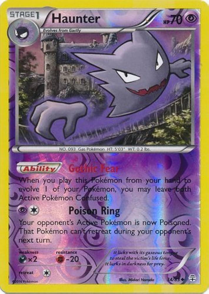 Haunter [Reverse Holo] #34 Prices | Pokemon Generations | Pokemon Cards