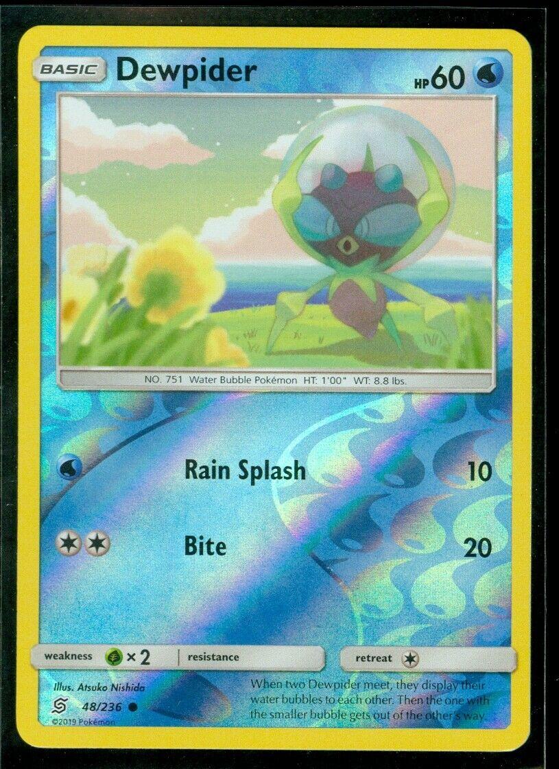 Dewpider [Reverse Holo] #48 Prices | Pokemon Unified Minds | Pokemon Cards
