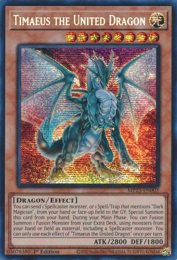 Timaeus the United Dragon | Ungraded | YuGiOh 25th Anniversary Tin ...