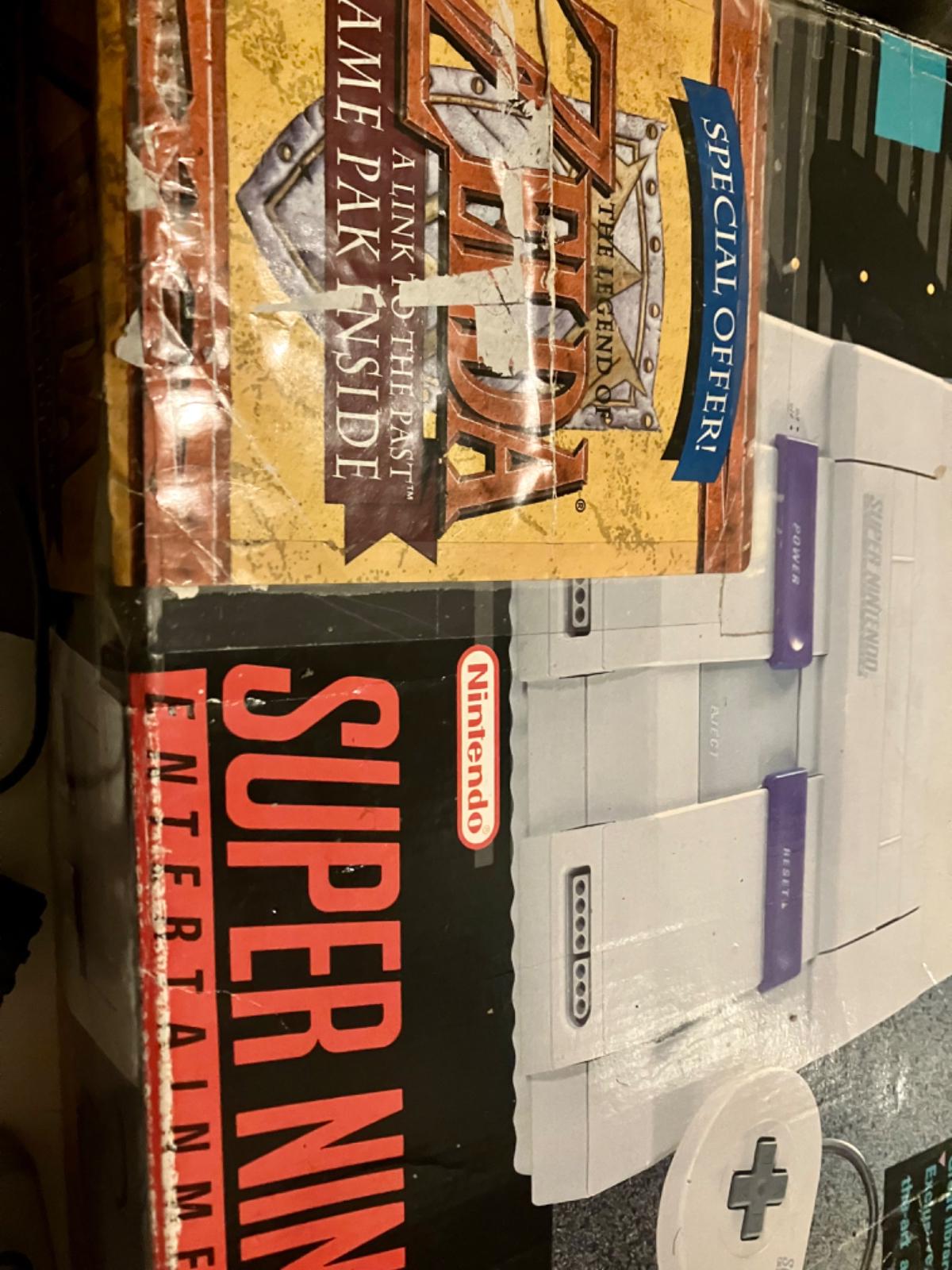 Super Nintendo System [Zelda Set] | Item, Box, and Manual | Super Nintendo