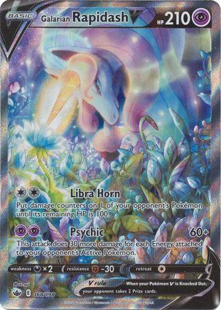 Galarian Rapidash V #168 Prices | Pokemon Chilling Reign | Pokemon Cards