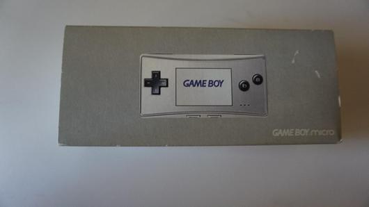GBA Micro SIlver | Item, Box, and Manual | GameBoy Advance