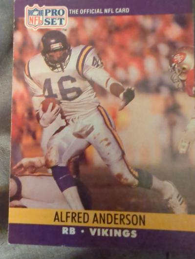 Alfred Anderson | Ungraded | 1990 Pro Set