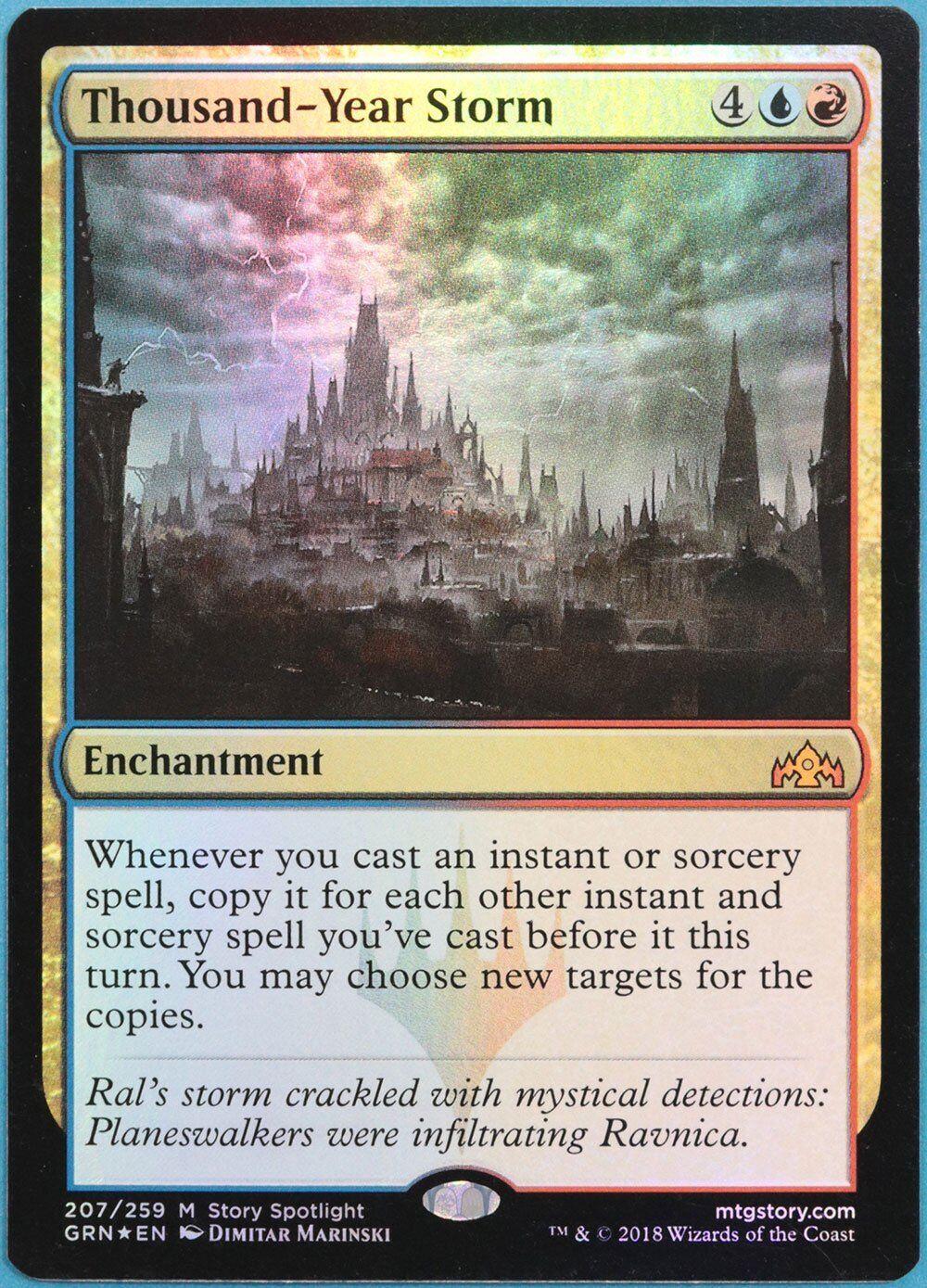 Thousand-Year Storm [Foil] Prices | Magic Guilds of Ravnica | Magic Cards