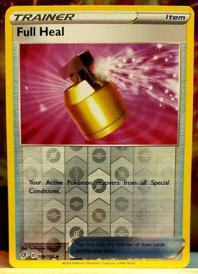 Full Heal [Reverse Holo] #159 Prices | Pokemon Rebel Clash | Pokemon Cards