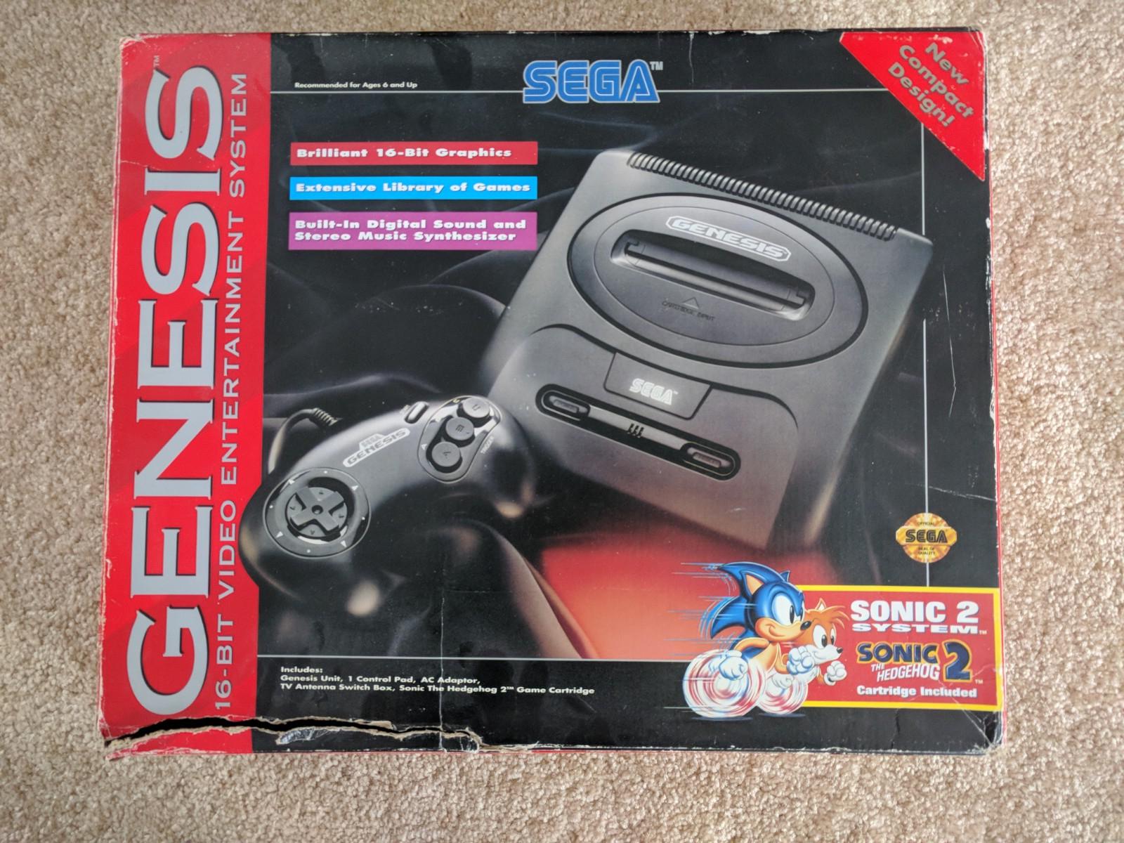 Sega Genesis Model 2 Console | Item and Box only | Sega Genesis