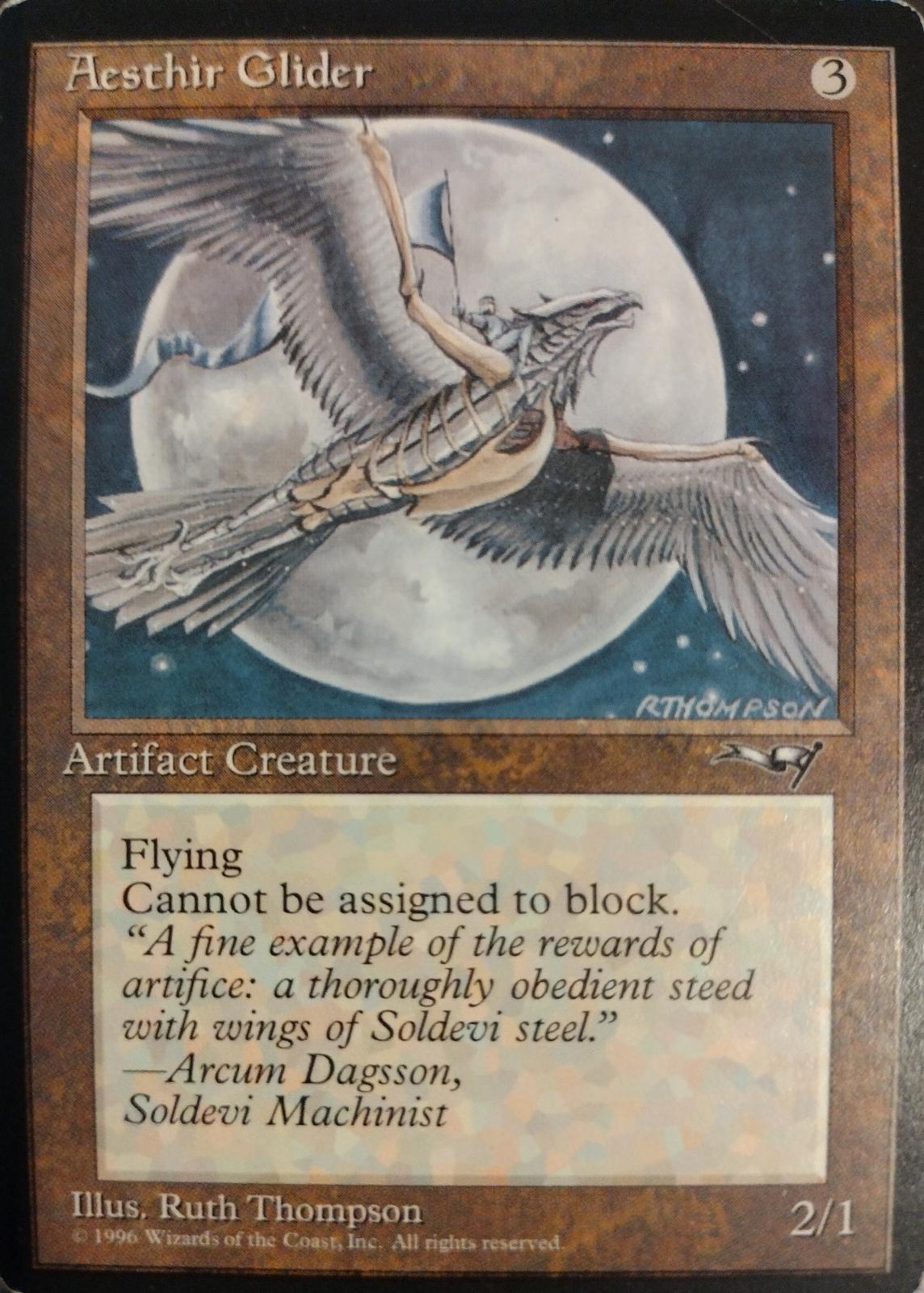 Aesthir Glider #B Prices | Magic Alliances | Magic Cards