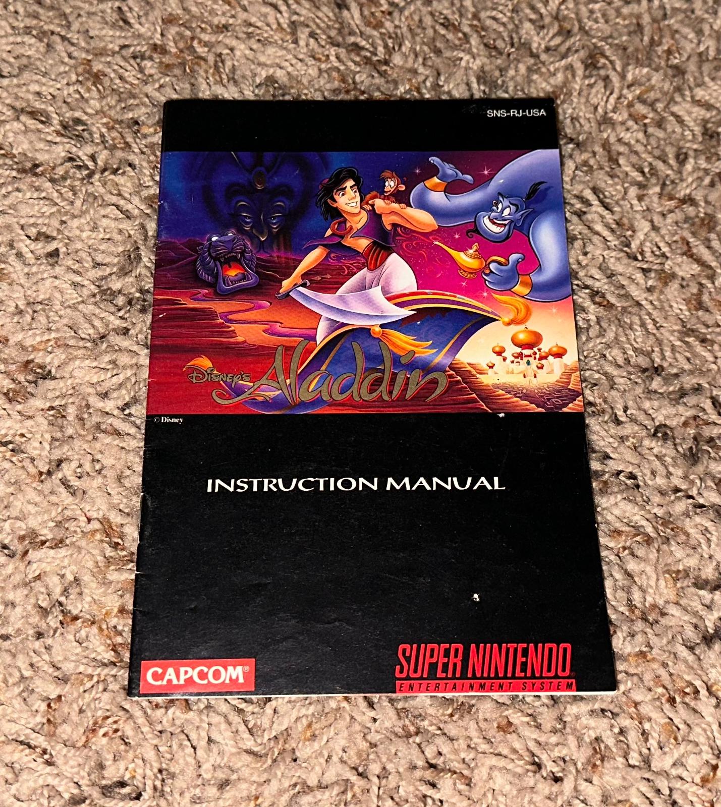 Aladdin | Manual only | Super Nintendo