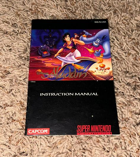 Aladdin | Manual only | Super Nintendo