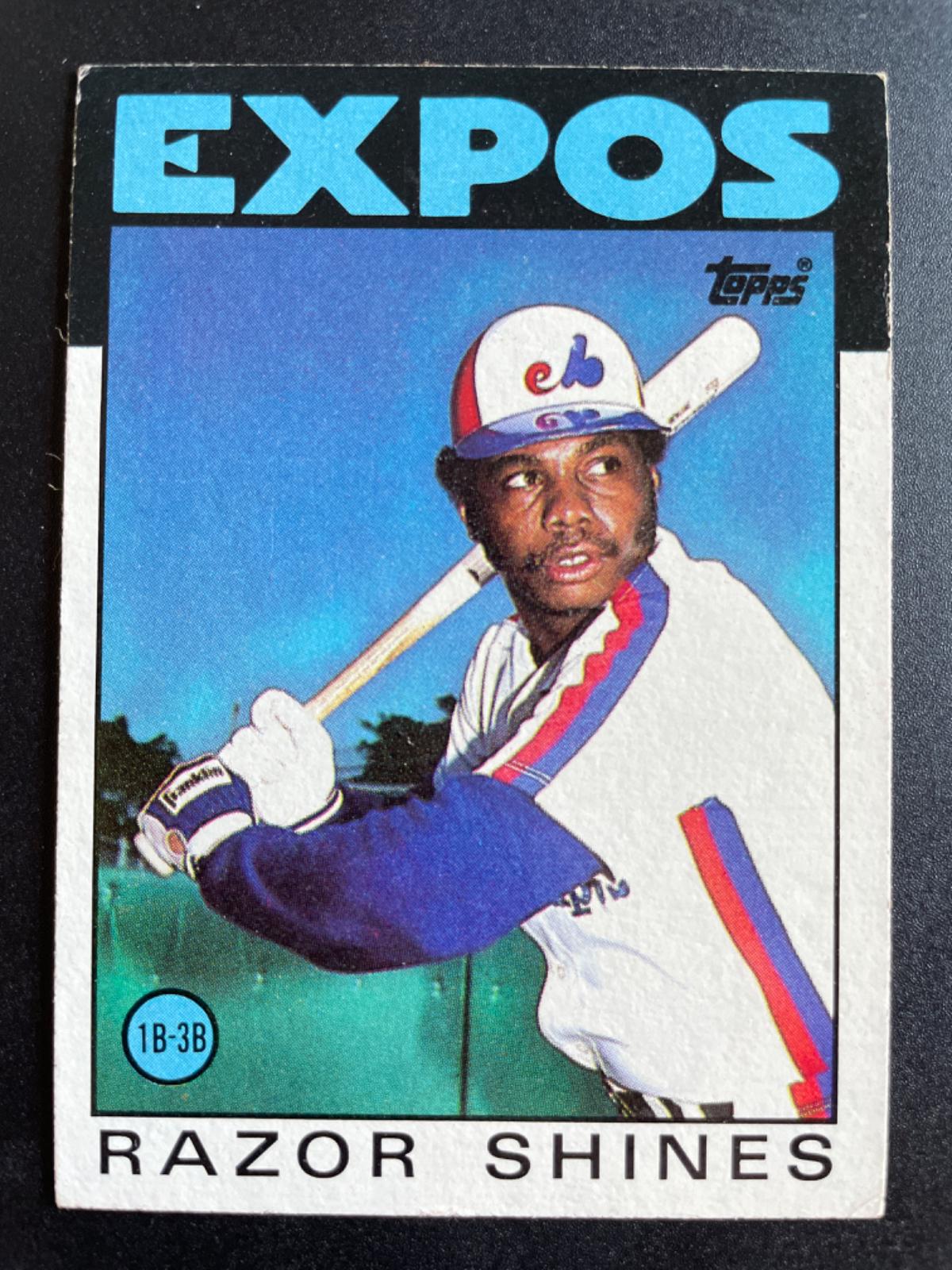 Razor Shines | Ungraded | 1986 Topps