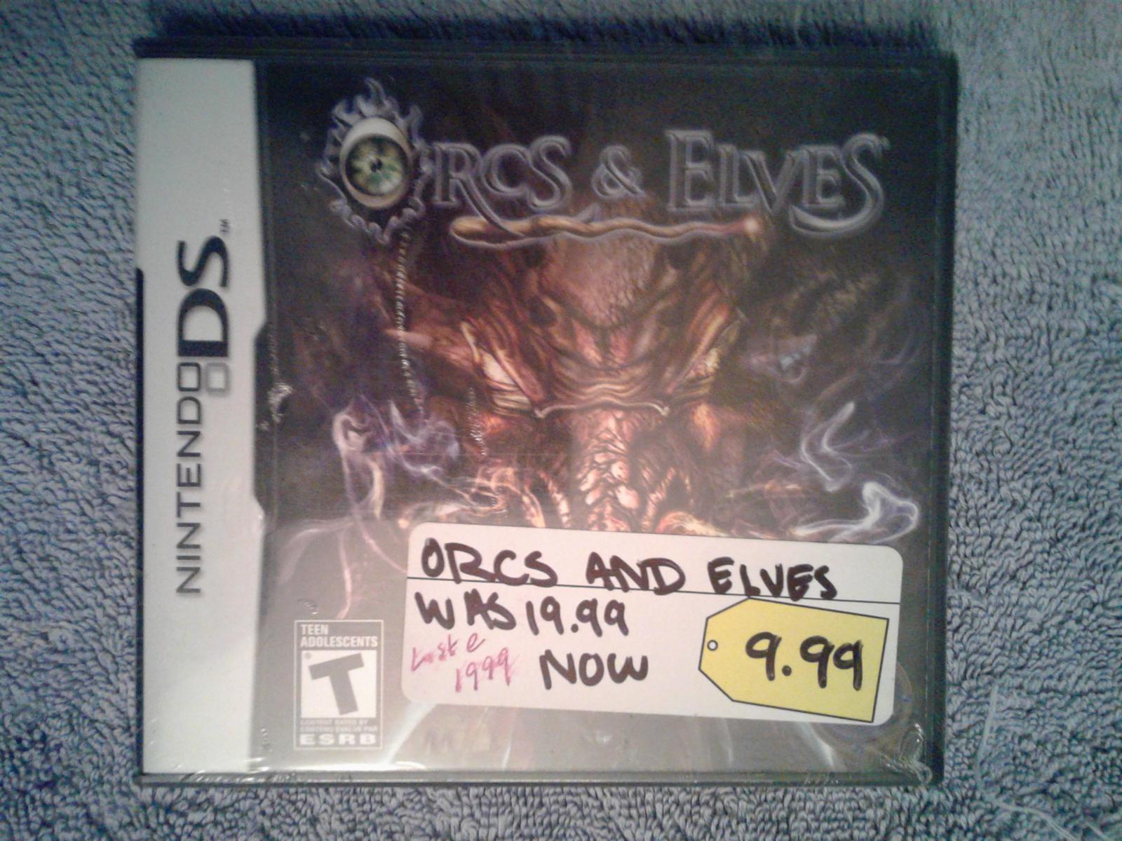 Orcs and Elves | New Item, Box, and Manual | Nintendo DS